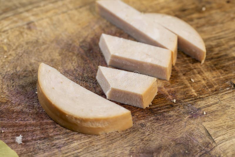 Low-quality Chicken Ham during Cooking Stock Photo - Image of smoked ...