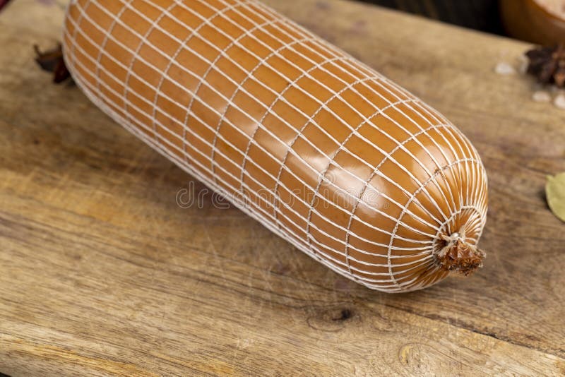 Low-quality Chicken Ham during Cooking Stock Photo - Image of meat ...
