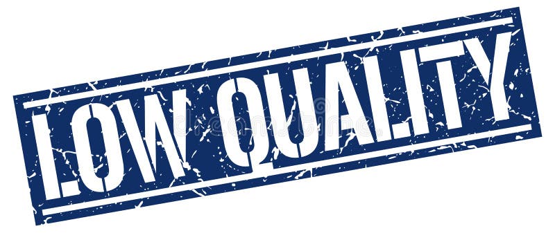 Low quality stamp stock vector. Illustration of quality - 120853596