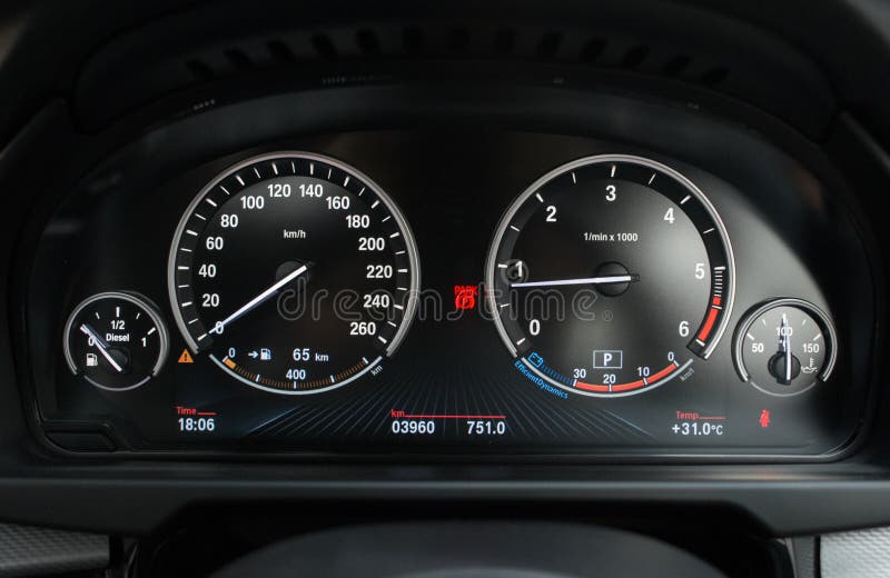 Gas gauge needle stock photo. Image of empty, illuminated - 7929408