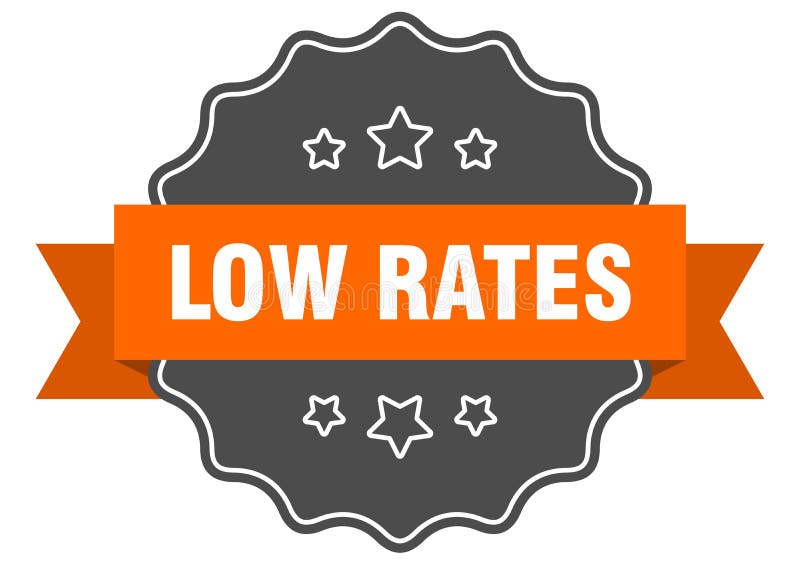 Low Rates Orange 3d Speech Bubble Stock Vector - Illustration of peeler ...