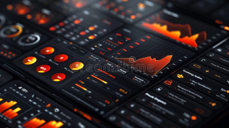 Low-Res Mockup of a Smartphone Interface in Pixels the Sleek Design ...