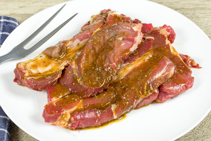 Low ribs marinated stock photo. Image of spices, ribs - 179963430