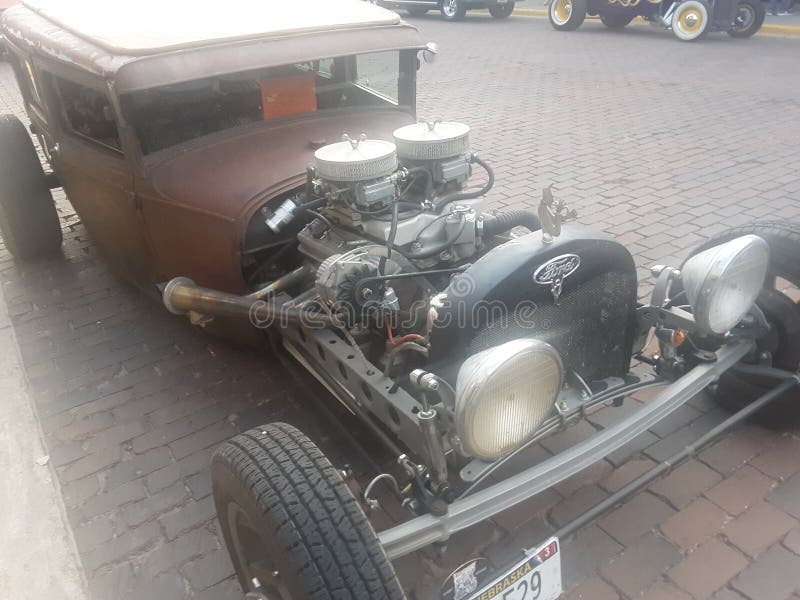 Low rider rat rod editorial image. Image of rider, custom - 161521085