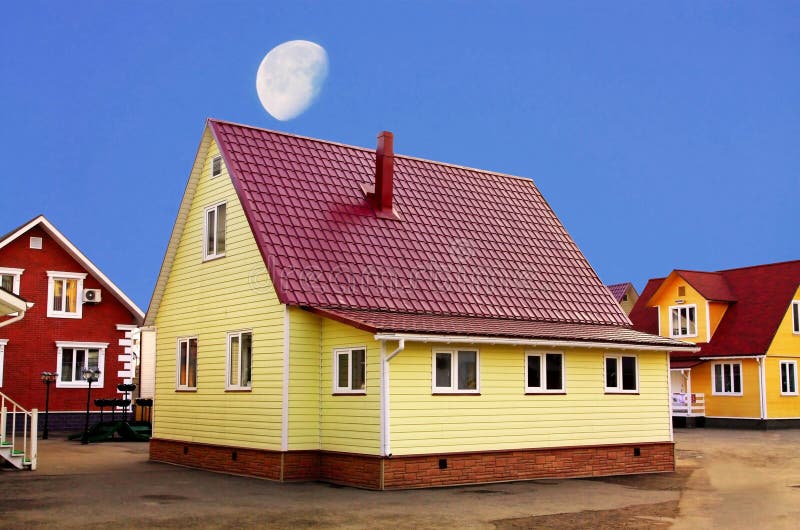 Low-rise buildings stock image. Image of design, construction - 52248599