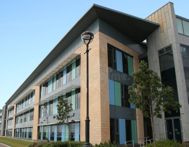 Low rise office building stock image. Image of modern - 1919845