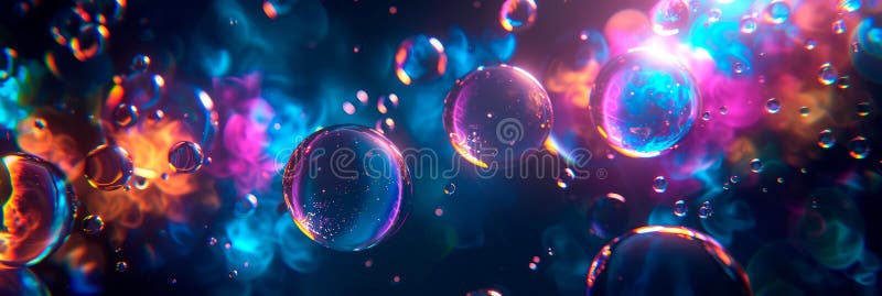 Low-shaped Neon Bubbles Arranged in a Symphony of Solar Flare-like ...