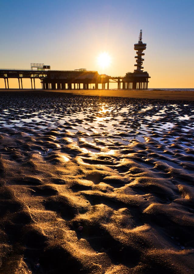 Low sunset ripples stock image. Image of rocks, outdoor - 26451081