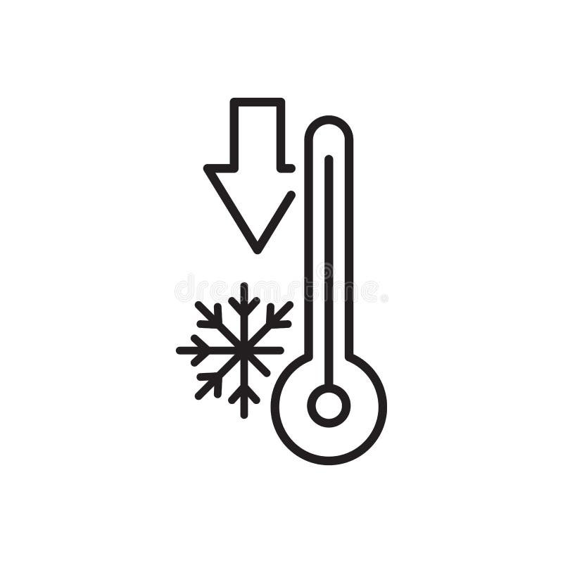 Temperature Down Icon Stock Illustrations – 475 Temperature Down Icon Stock Illustrations ...