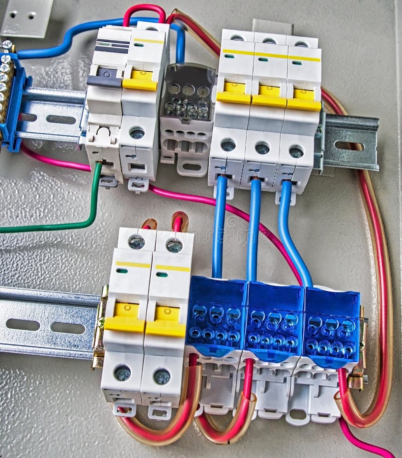 Low voltage box stock photo. Image of circuit, breaker - 286563676