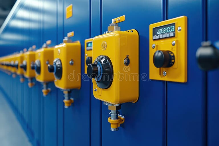 Low Voltage Switchgear Equipment at Industrial Power Plant for ...