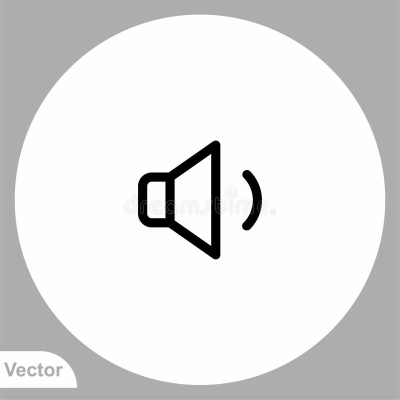 Volume Low Icon Stock Illustrations – 1,115 Volume Low Icon Stock ...