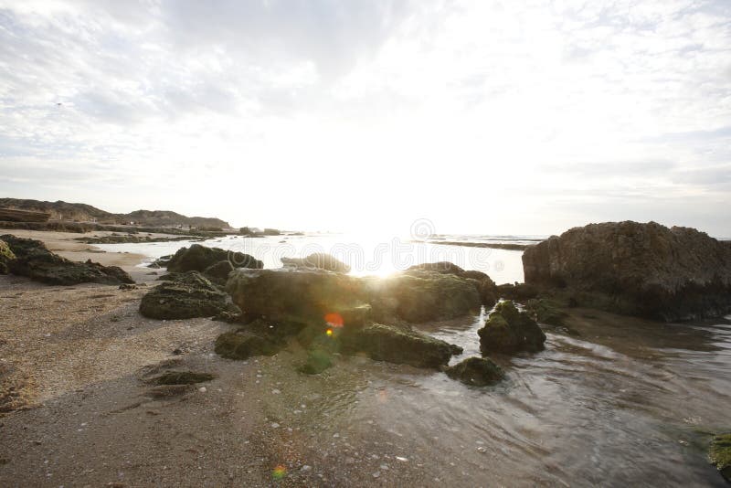 Low Waves on the Shore of a Beach High Quality Stock Photo - Image of ...