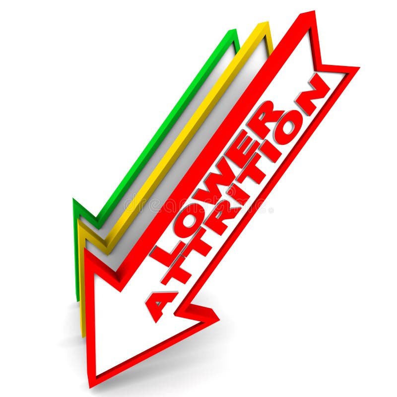 Lower attrition stock illustration. Illustration of turnout - 28844810