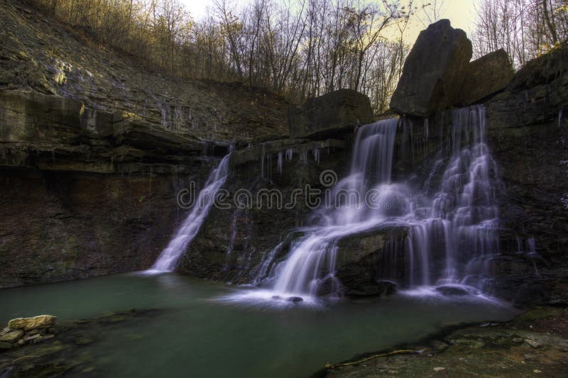 Lower Chedoke Falls in Ontario, Canada Stock Image - Image of adventure ...