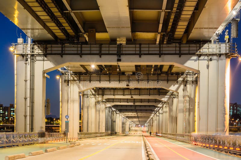 Lower decker bridge stock image. Image of deck, road - 44412033