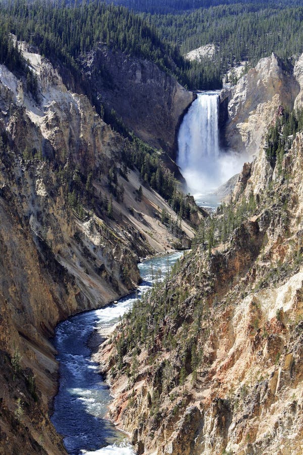 Lower Falls stock image. Image of national, landmark - 12372515