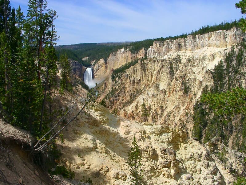 Lower Falls stock photo. Image of nature, rock, stone, water - 131328