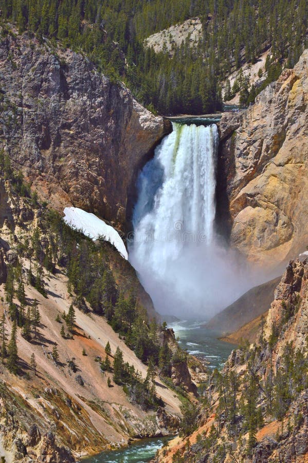 Lower Falls stock photo. Image of outdoor, environment - 75707572
