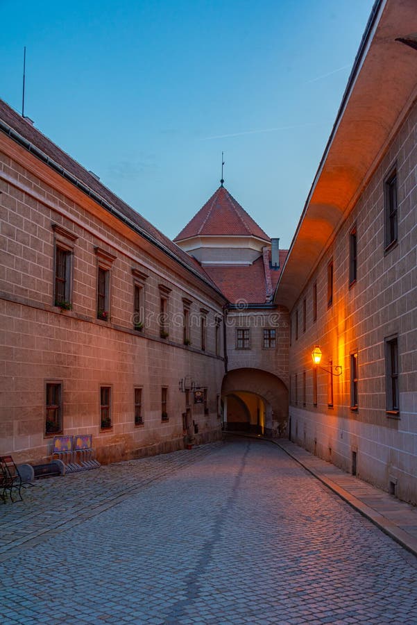 Lower Gate at Telc in Czech Republic Stock Photo - Image of czechia ...