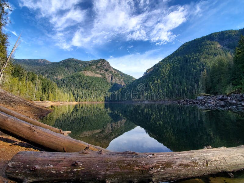 Lower Lena Lake stock photo. Image of lower, landscape - 187397144