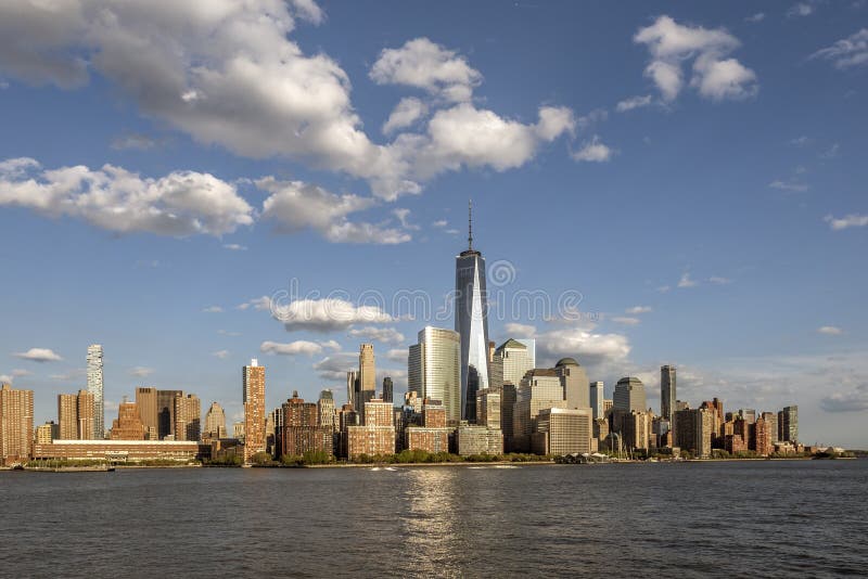 Lower Manhattan stock image. Image of lower, exterior - 71899675