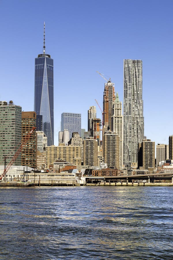 Lower Manhattan - NYC - Spring Editorial Photography - Image of urban ...