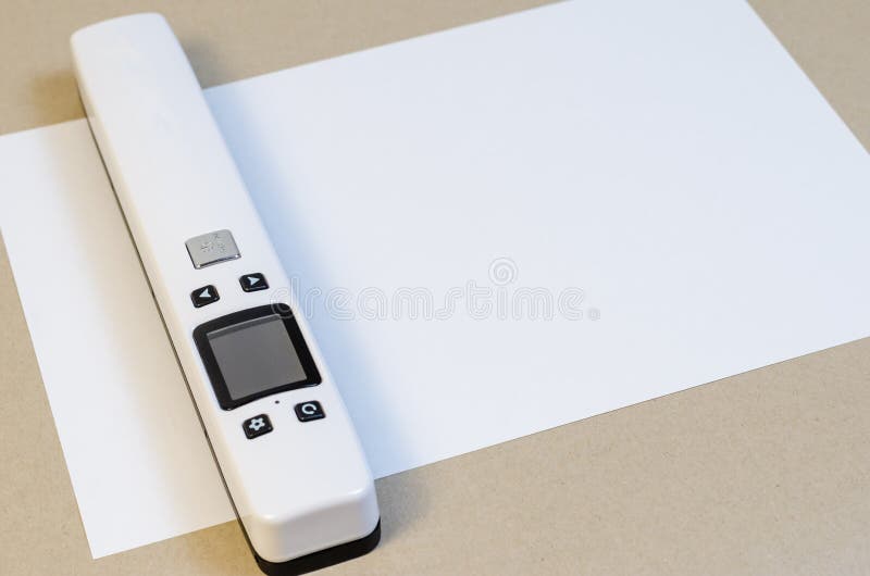 Scan of Old Paper on White Background Stock Photo - Image of parchment ...