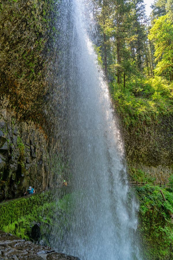 Lower South Falls Landscape 9 Stock Photo - Image of south, silver ...