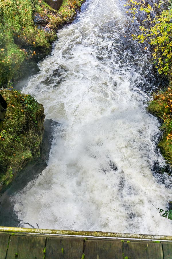 Tumwater Falls Park Whitewater 2 Stock Photo - Image of park, state ...