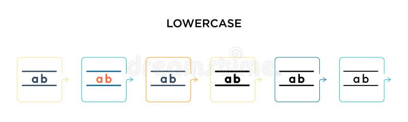 Lowercase Outline Stock Illustrations – 3,392 Lowercase Outline Stock ...