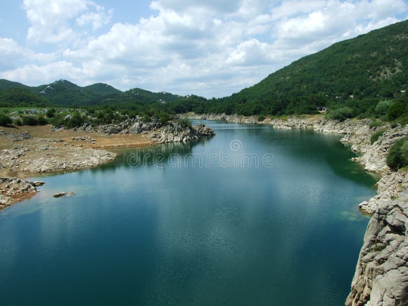 The lowland river stock image. Image of rivers, lake - 132613313
