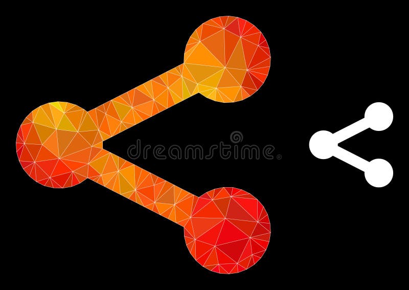 Fire Share Icon Logo Design Element Stock Vector - Illustration of ...