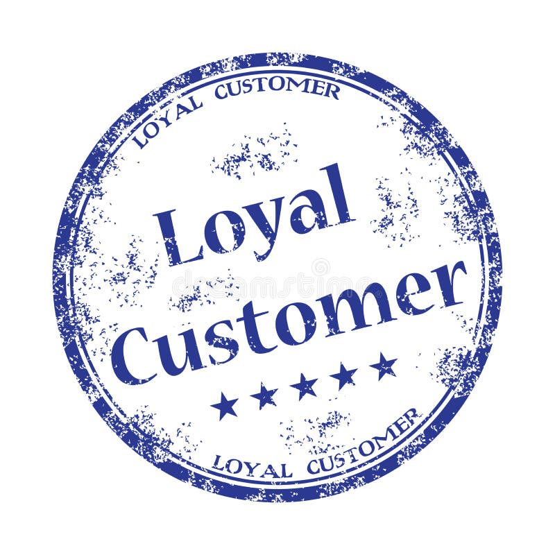 Loyal Customer Label Sticker,Loyal Customer Results Badge Sign Stock ...