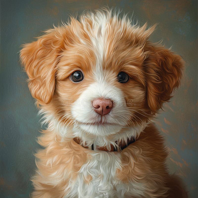 Loyal Dog with Alert Posture and Engaging Expression Showcasing Canine ...