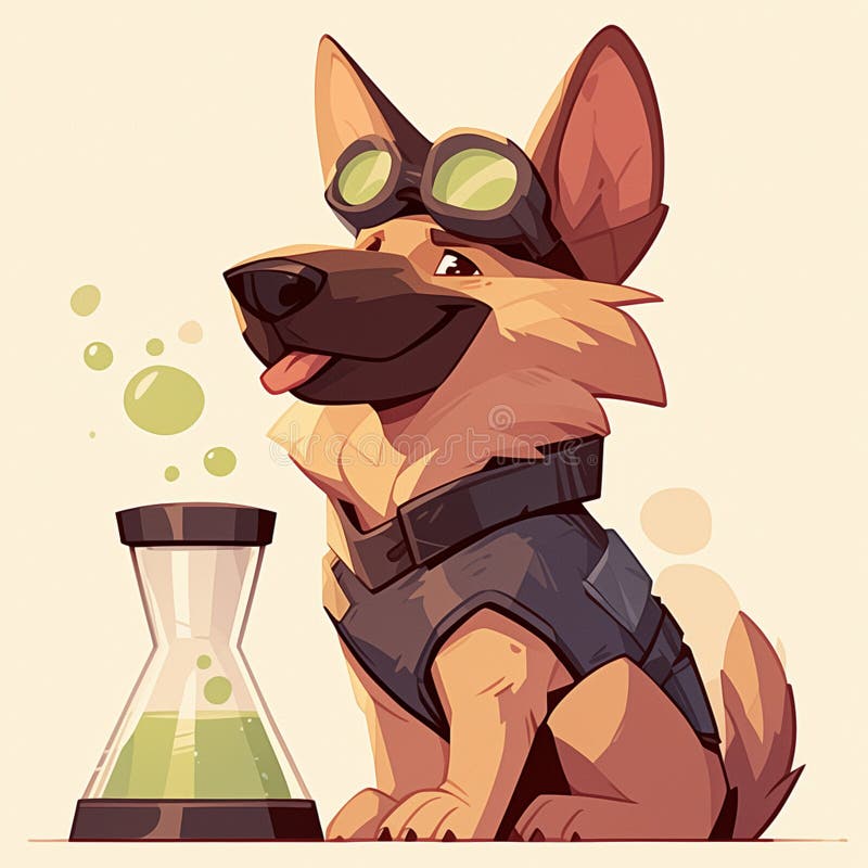Dog Scientist Stock Illustrations – 602 Dog Scientist Stock ...