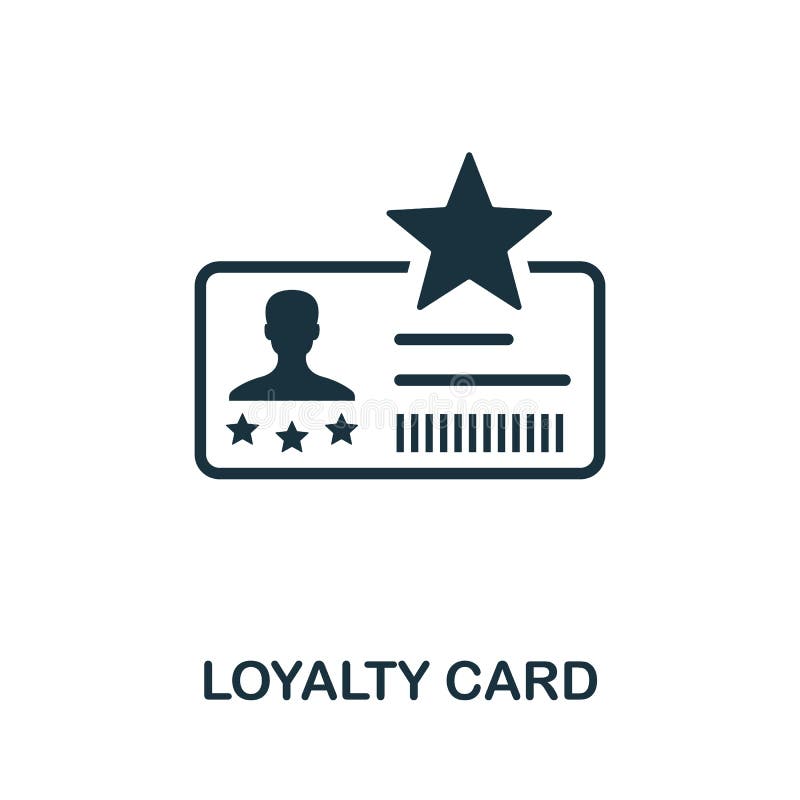 Loyalty Card Icon. Simple Element from Loyalty Program Collection ...