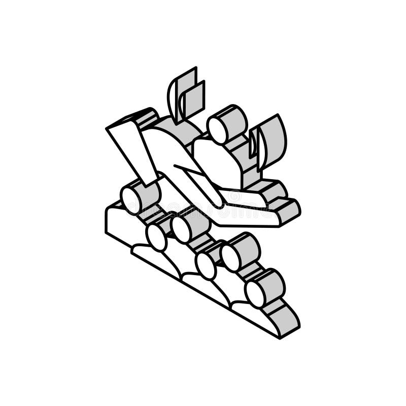 Loyalty People Value Isometric Icon Vector Illustration Stock Vector ...