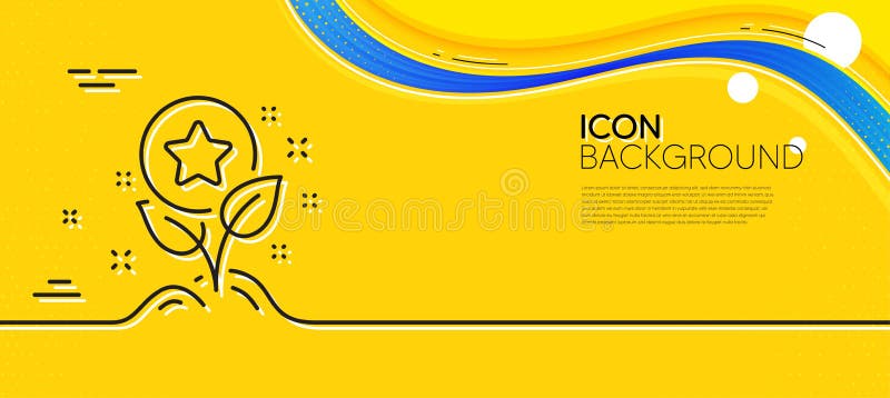 Loyalty Points Line Icon. Bonus Grows. Discount Program. Minimal Line ...