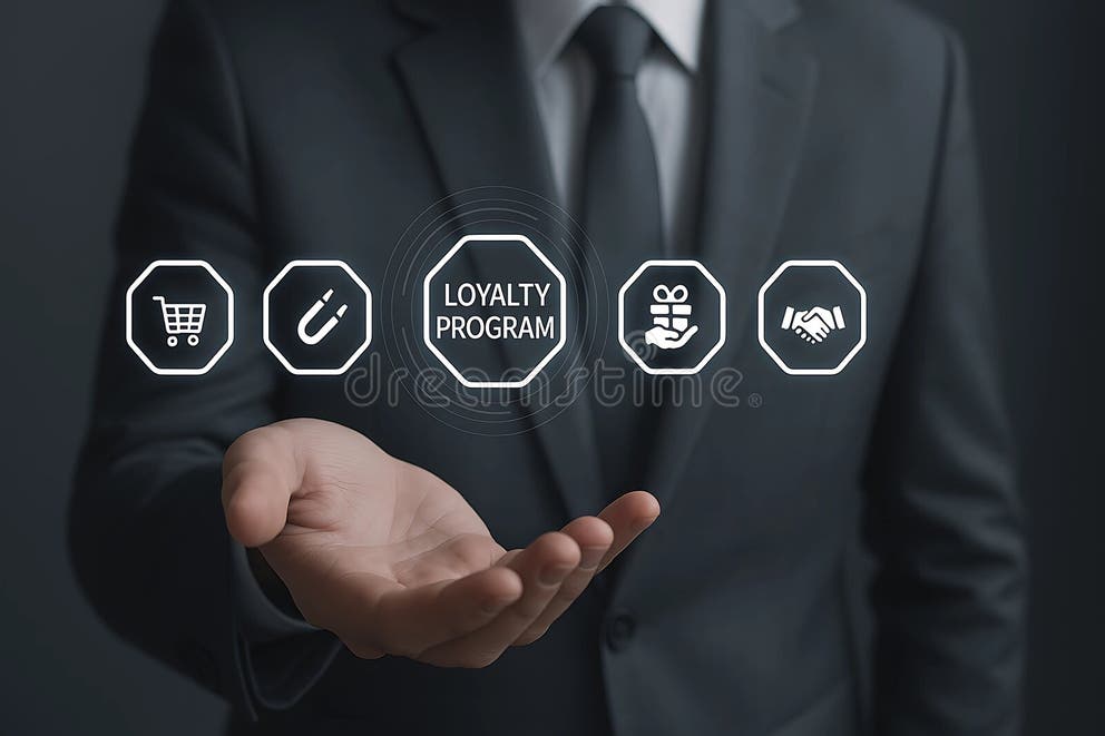 Loyalty Program Concept: Maintaining Brand Relationships Stock Image ...