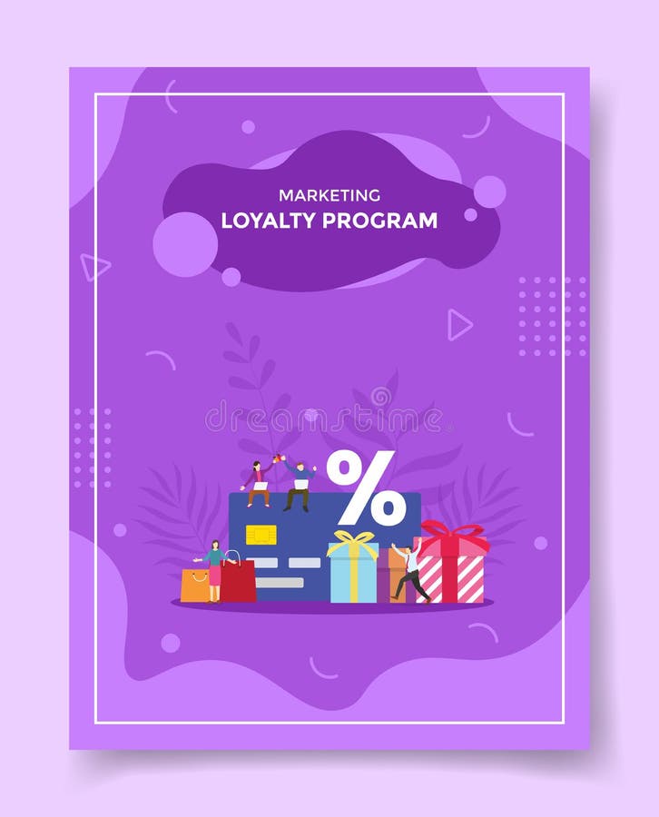 Loyalty Program Concept for Template of Banners, Flyer, Books Cover ...