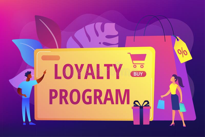 Loyalty Program Concept Vector Illustration Stock Vector - Illustration ...