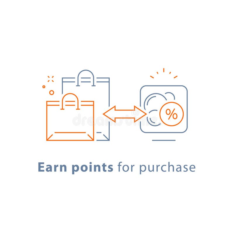 Loyalty Program, Earn Points and Get Reward, Marketing Concept Stock ...