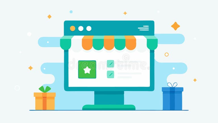 Loyalty Program Enrollment a Kiosk Interface Inviting Customers To ...