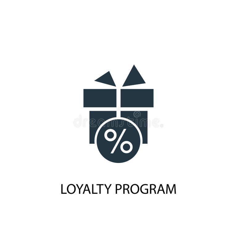 Loyalty Program Icon. Simple Element Stock Vector - Illustration of ...