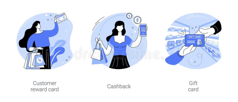 Loyalty Program Isolated Cartoon Vector Illustrations Se Stock ...