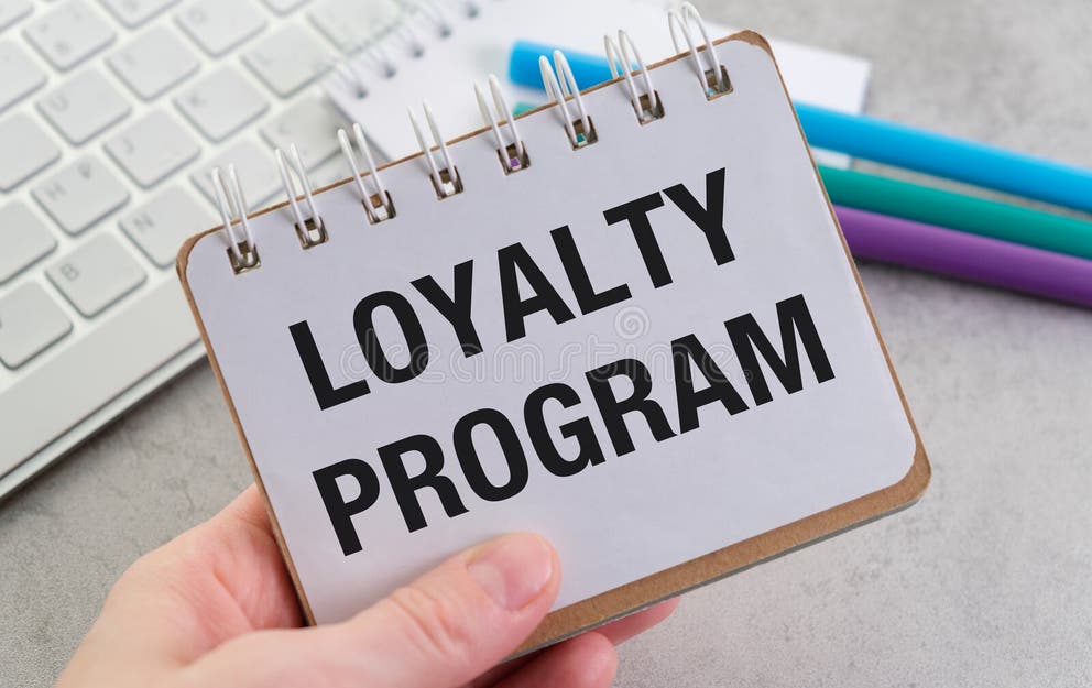 A Loyalty Program is Written on a Piece of Paper, Building Customer ...