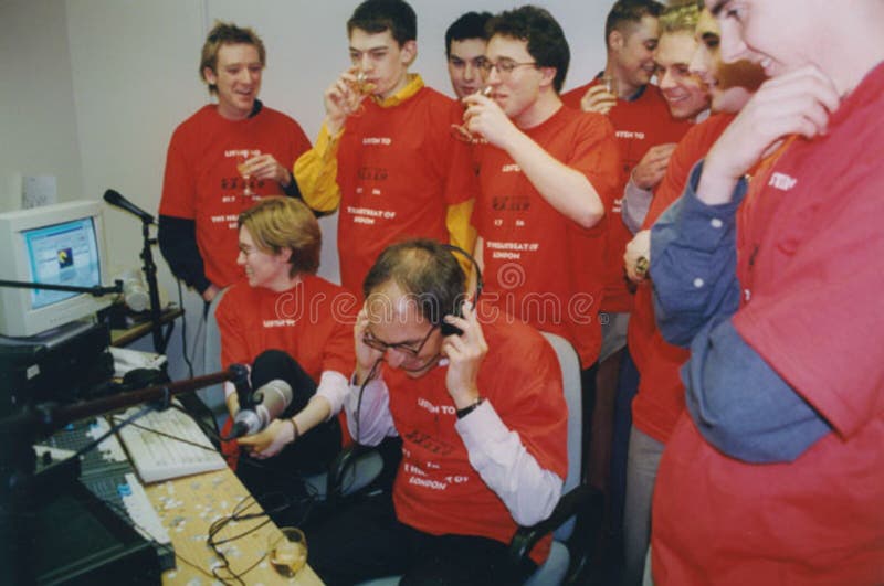 Loyd Grossman Opens Pulse FM Student Radio Station, 1999 Picture. Image ...