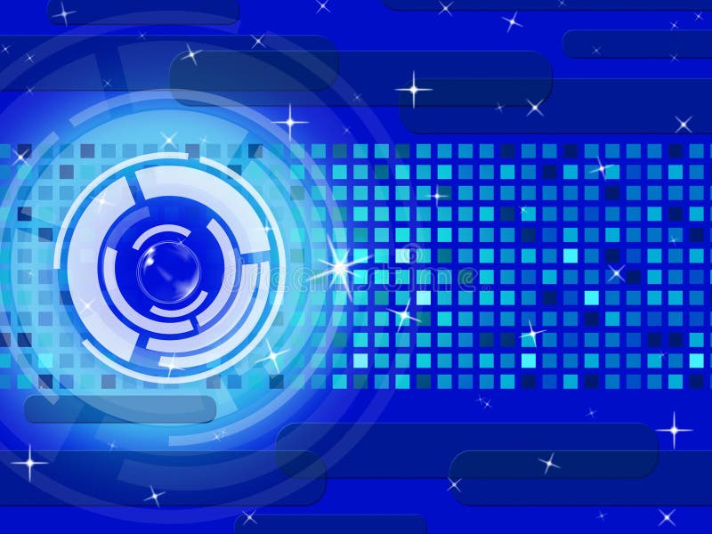 LP Background Means Record DJ and Party Stock Illustration ...