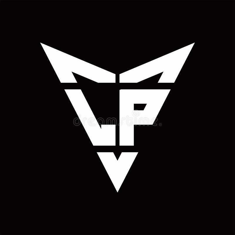 Logo Monogram with Back Drop Shape Logo Design Template Stock Vector ...